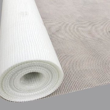 Marble reinforced fiberglass mesh