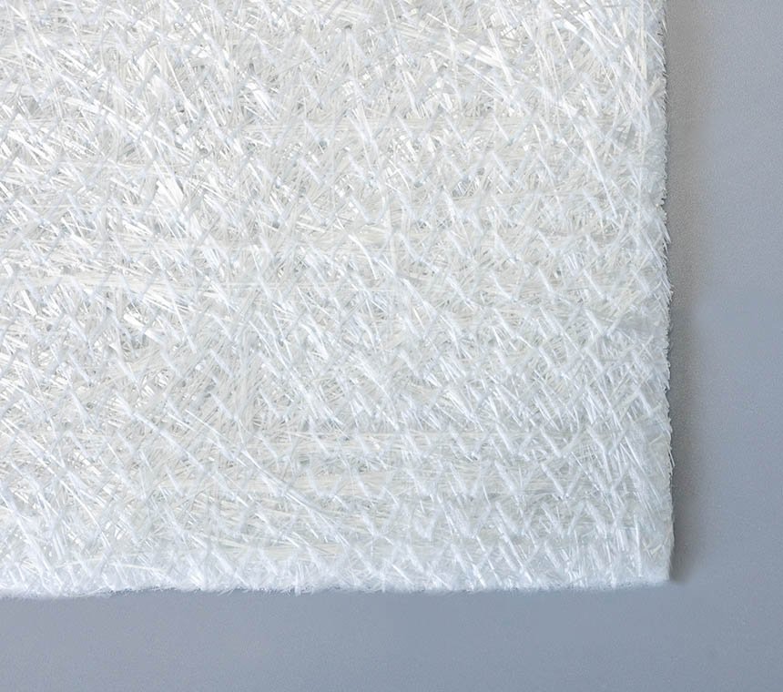 RTM made FRP auto roof filler Fiberglass chopped PP core mat