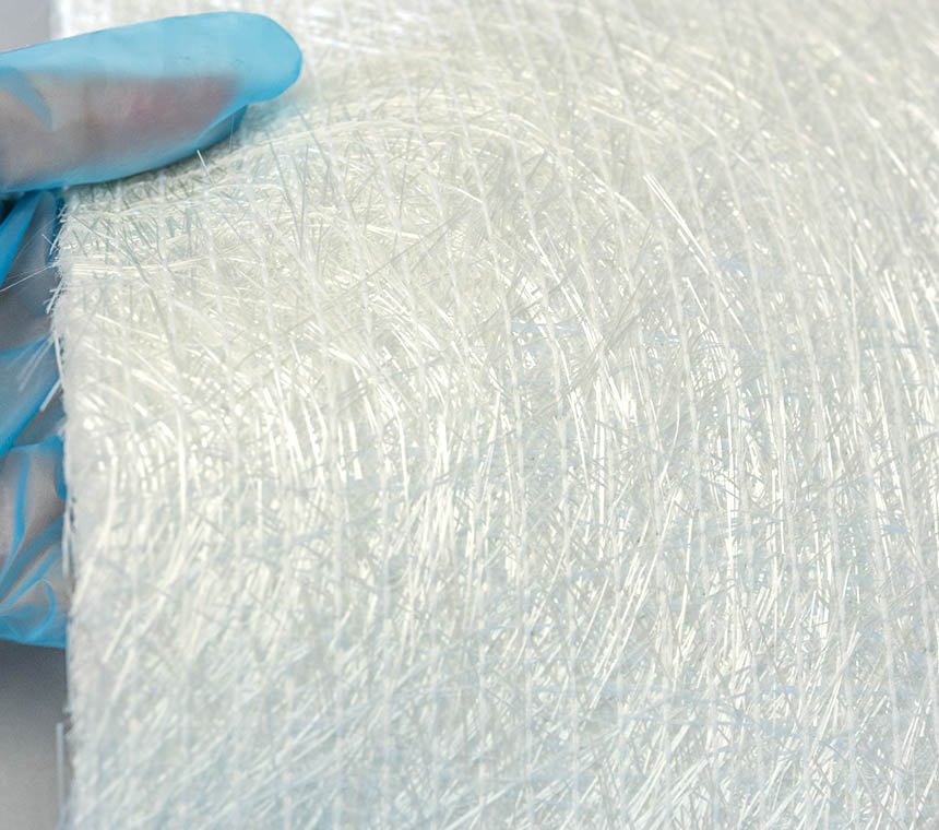 RTM made FRP auto roof filler Fiberglass chopped PP core mat