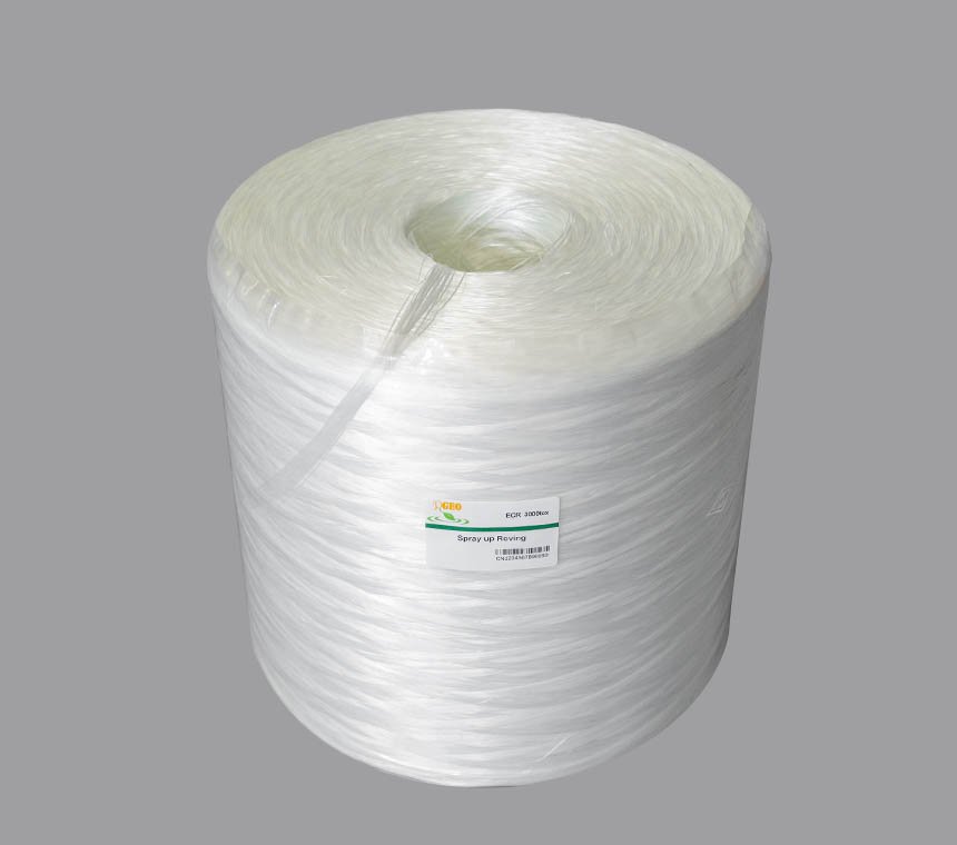 Spraying Glass Fiber Roving for GRP