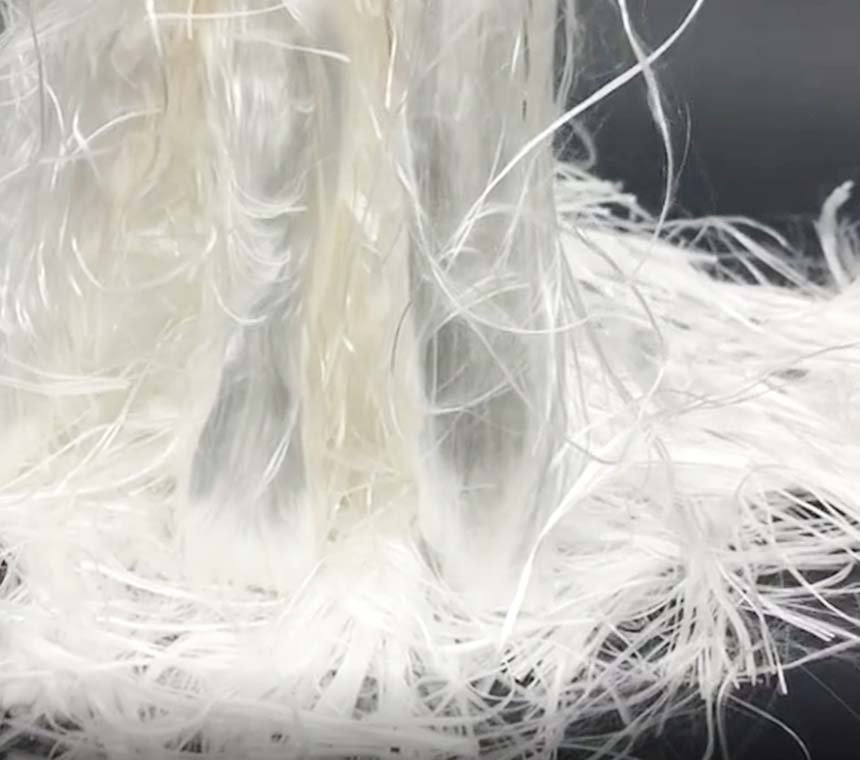 High SiO2 Silica fiberglass Chopped fiber Strand