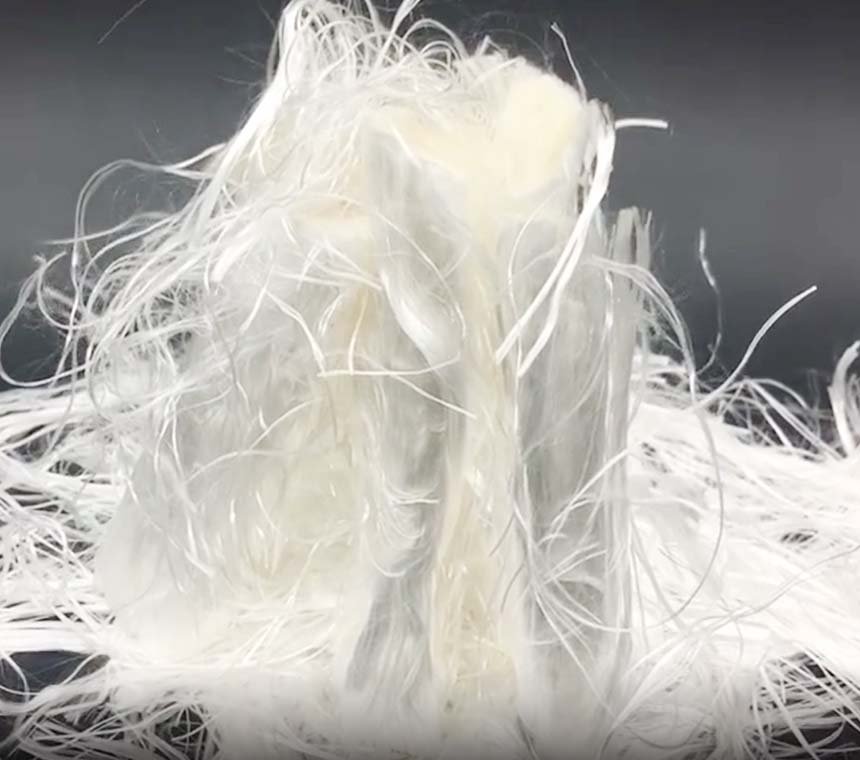 High SiO2 Silica fiberglass Chopped fiber Strand